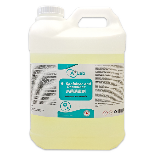 A+Lab Sanitizer and Destainer, 2 X 10L – GogoMax
