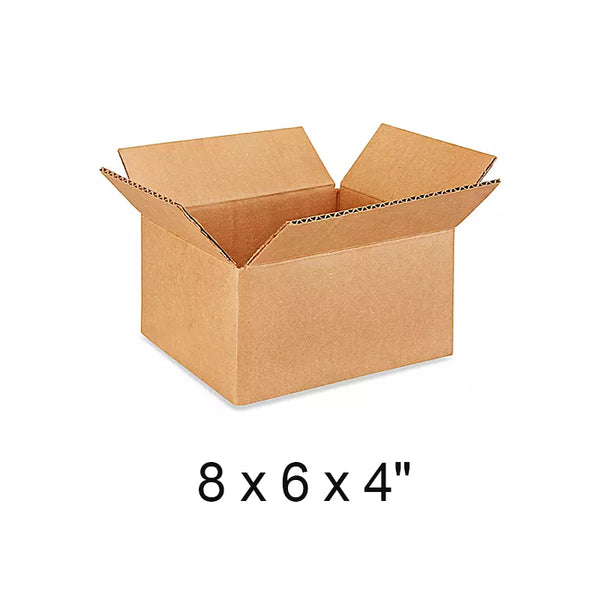 8 x 6 x 4" Lightweight 32 ECT Corrugated Boxes – GogoMax