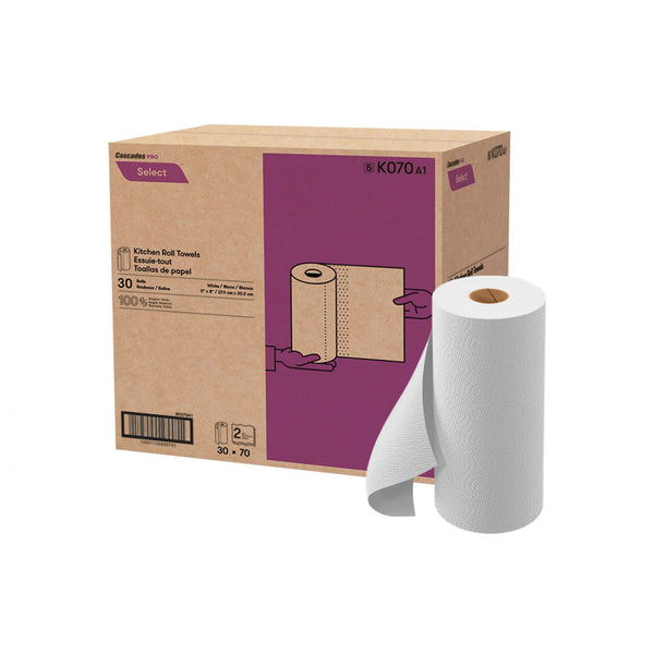 Kitchen Roll Towel, 70 sheets, 30 Rolls, K070 – GogoMax