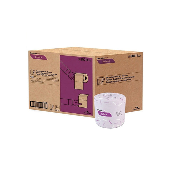 Standard Toilet Paper, 1 Ply x 1000 sheets, B011 – GogoMax